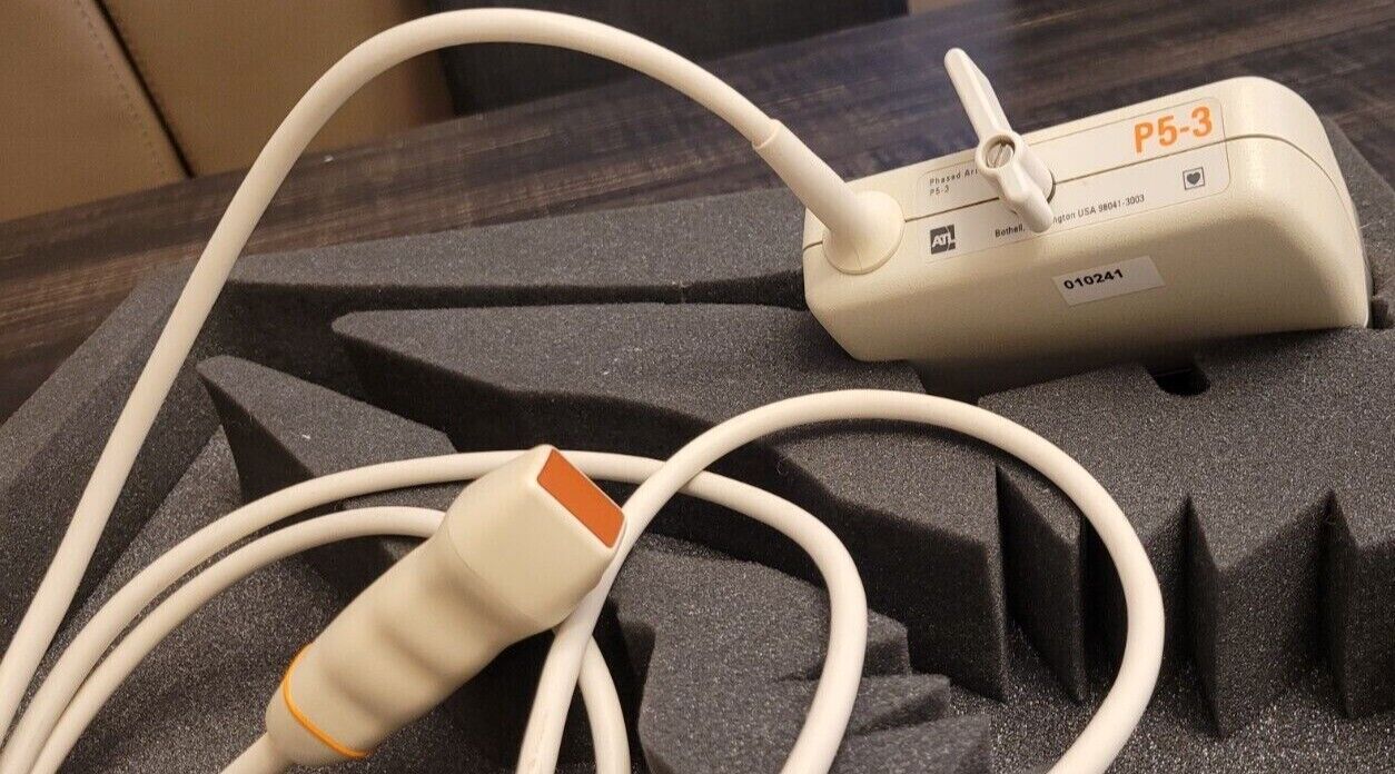 Philips ATL P5-3 HDI-5000 Phased Array P5-3 Ultrasound Transducer Prob ...